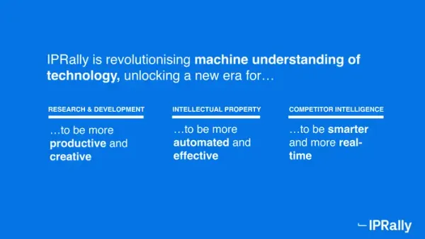 IPRally’s €10.8M Series A Deck